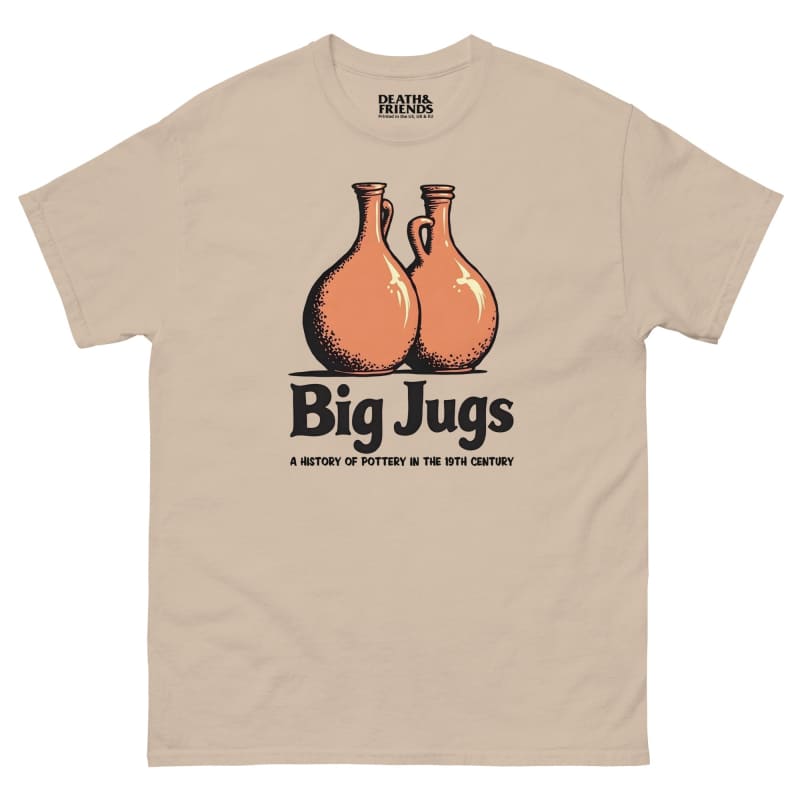 "Big Jugs" T-shirt - Death and Friends - Bottom UK Comedy – Death & Friends