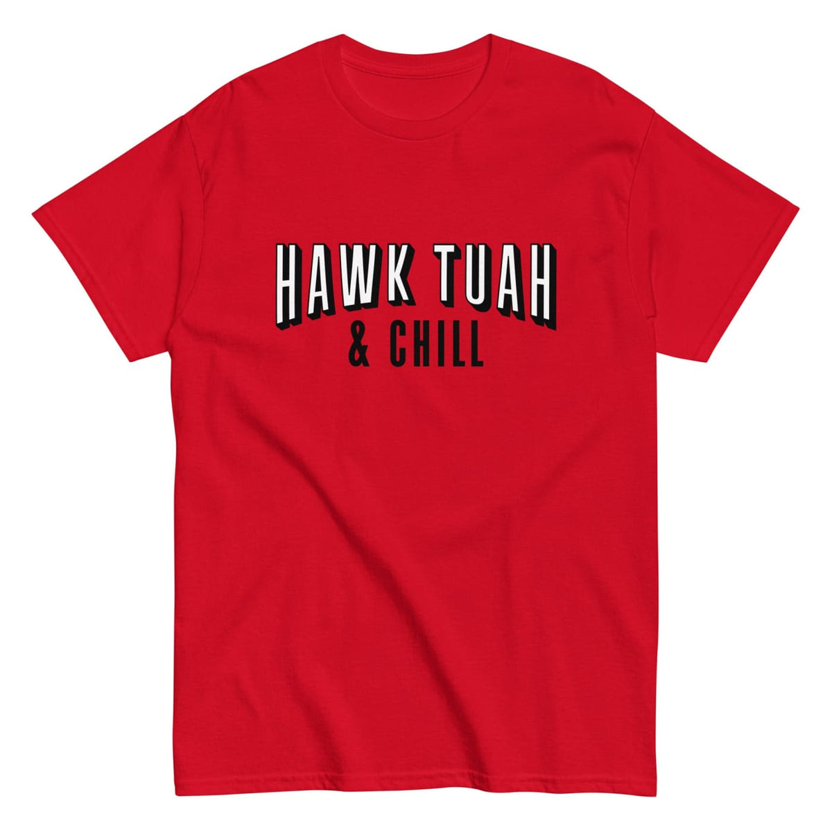 Hawk Tuah Shirt ’Hawk Tuah & Chill’ Parody of Netflix – Death & Friends